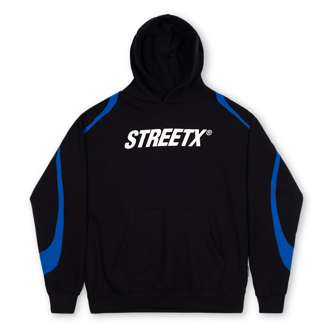 Slanted Panel Hoodie – StreetX