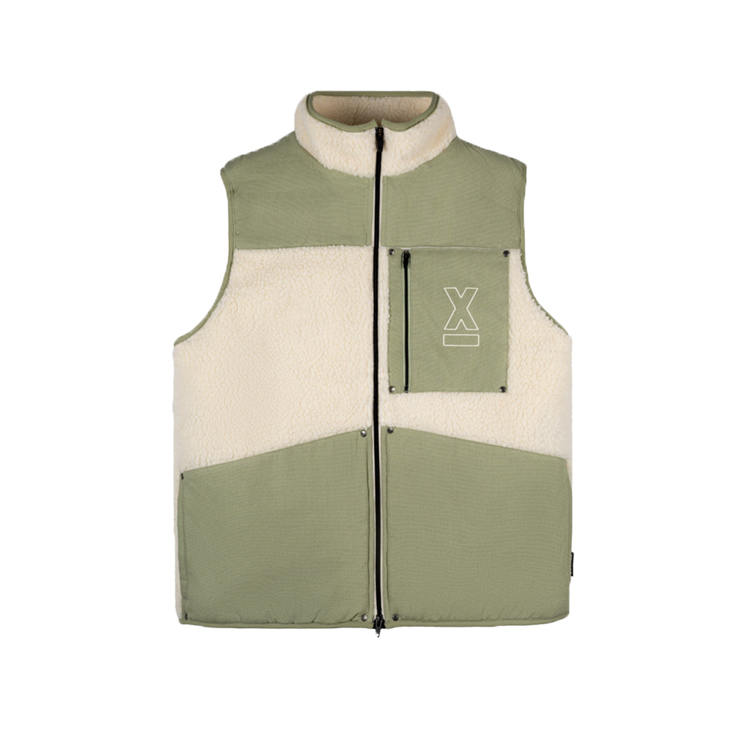 X Panel Sherpa Vest – StreetX